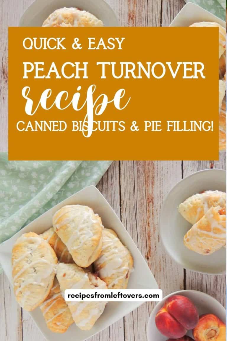 Quick and Easy Peach Turnover Recipe Using Canned Biscuits