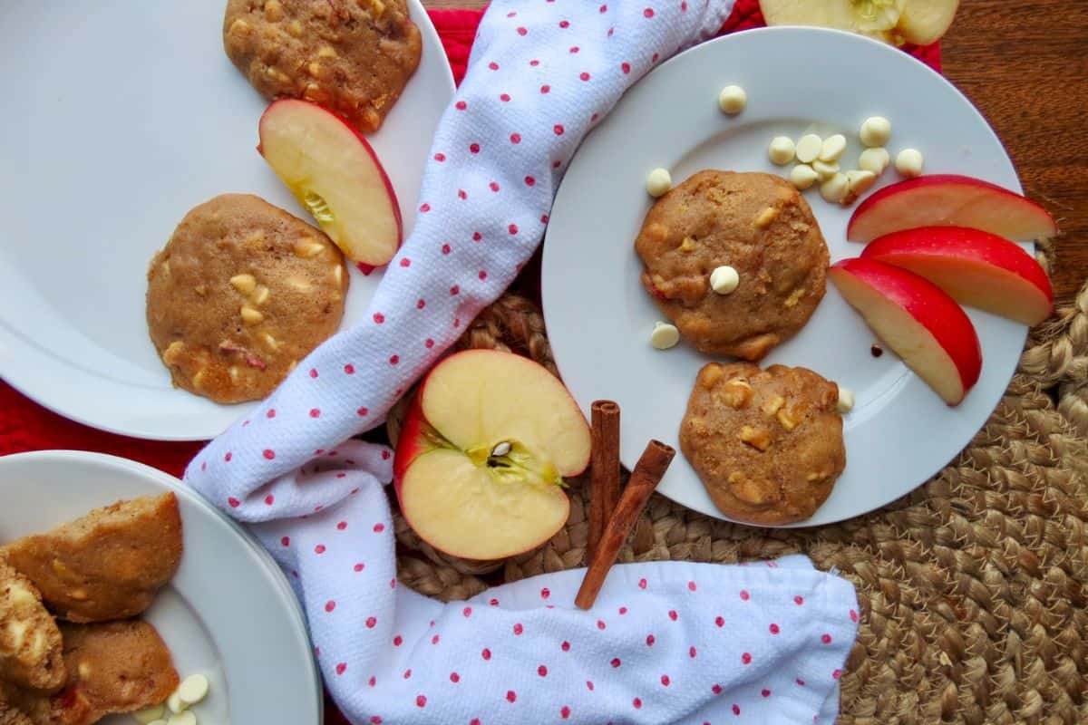 Easy Applesauce Cookies Recipe with White Chocolate Chips - Recipes ...