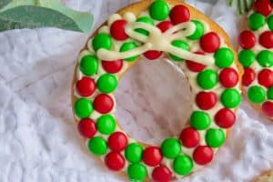 Easy Christmas Wreath Cookies Recipe - Recipes From Leftovers